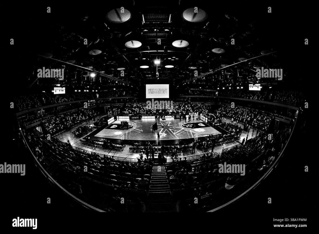 Wide view of copper box arena During the first leg Super league ...