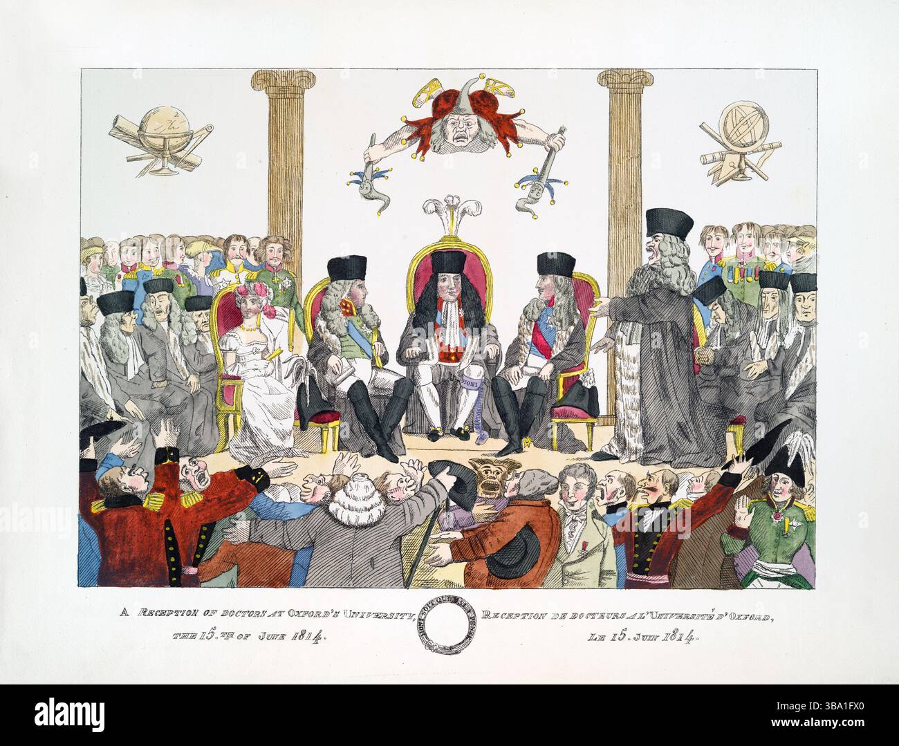 Reception of doctors at oxford university hi-res stock photography and ...