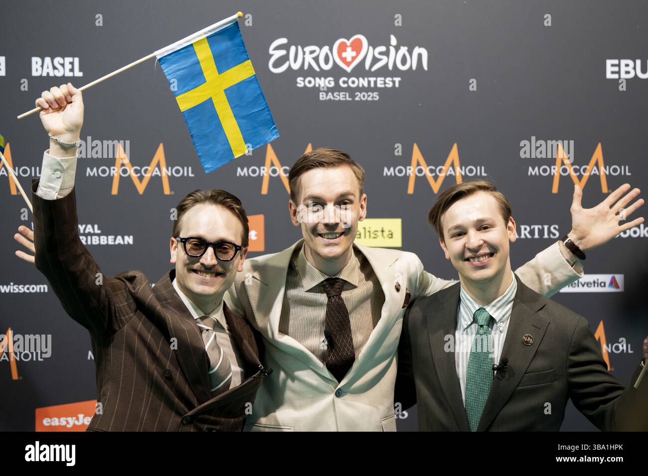 BASEL - Kaj (Kevin HolmstrÃ¶m, Axel Ahman and Jakob NorrgÃ¥rd ...