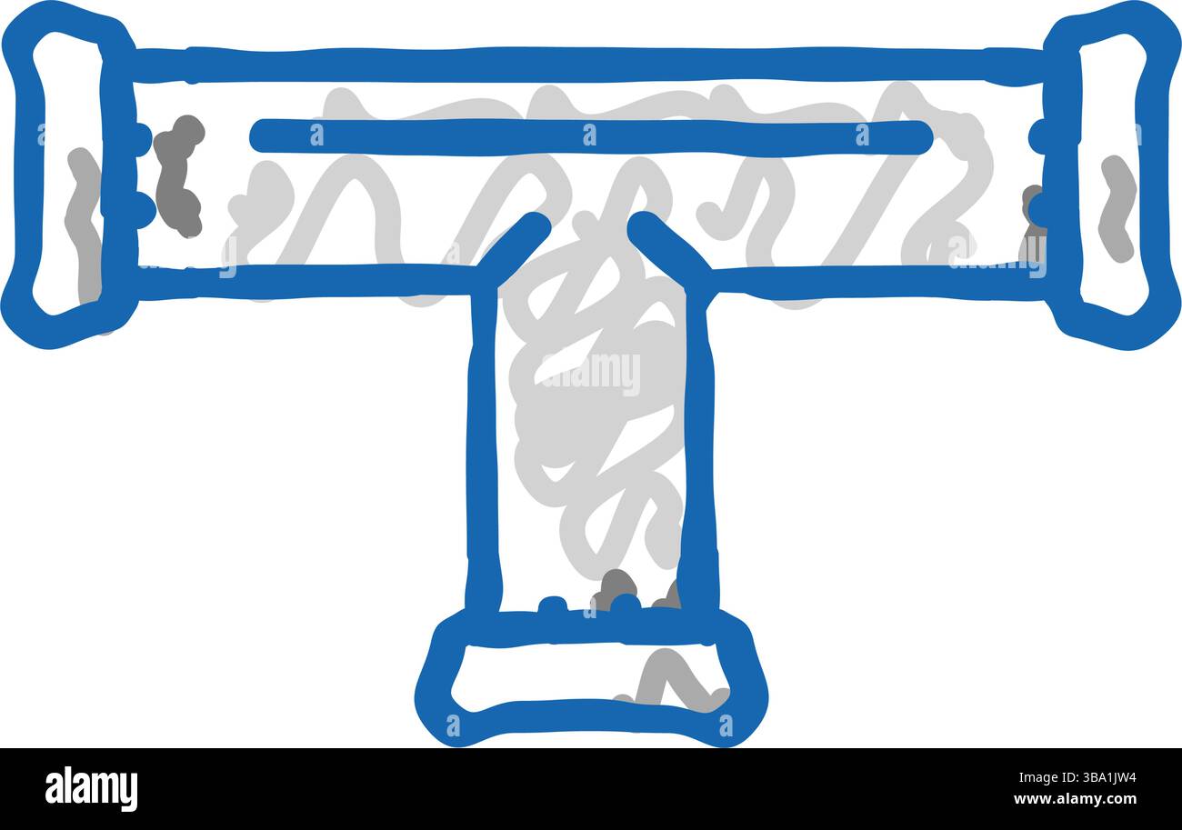 equipment pipeline icon doodle illustration Stock Vector Image & Art ...