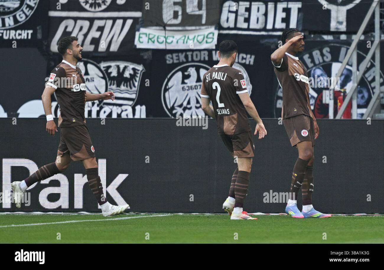 11 May 2025, Hesse, Frankfurt/Main: Soccer: Bundesliga, Eintracht ...