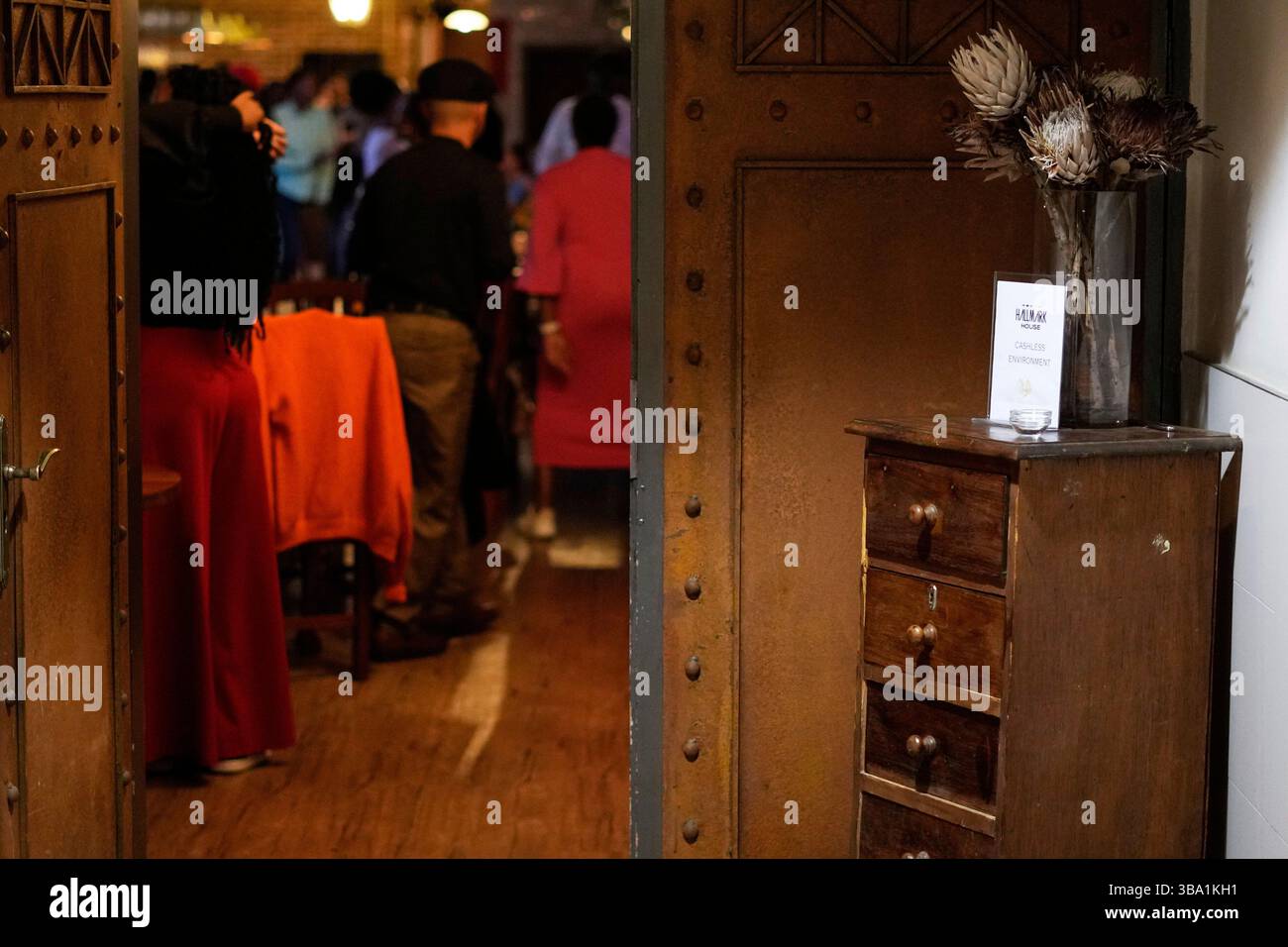 Diners dance along as the resident band performs at The Marabi Club in ...