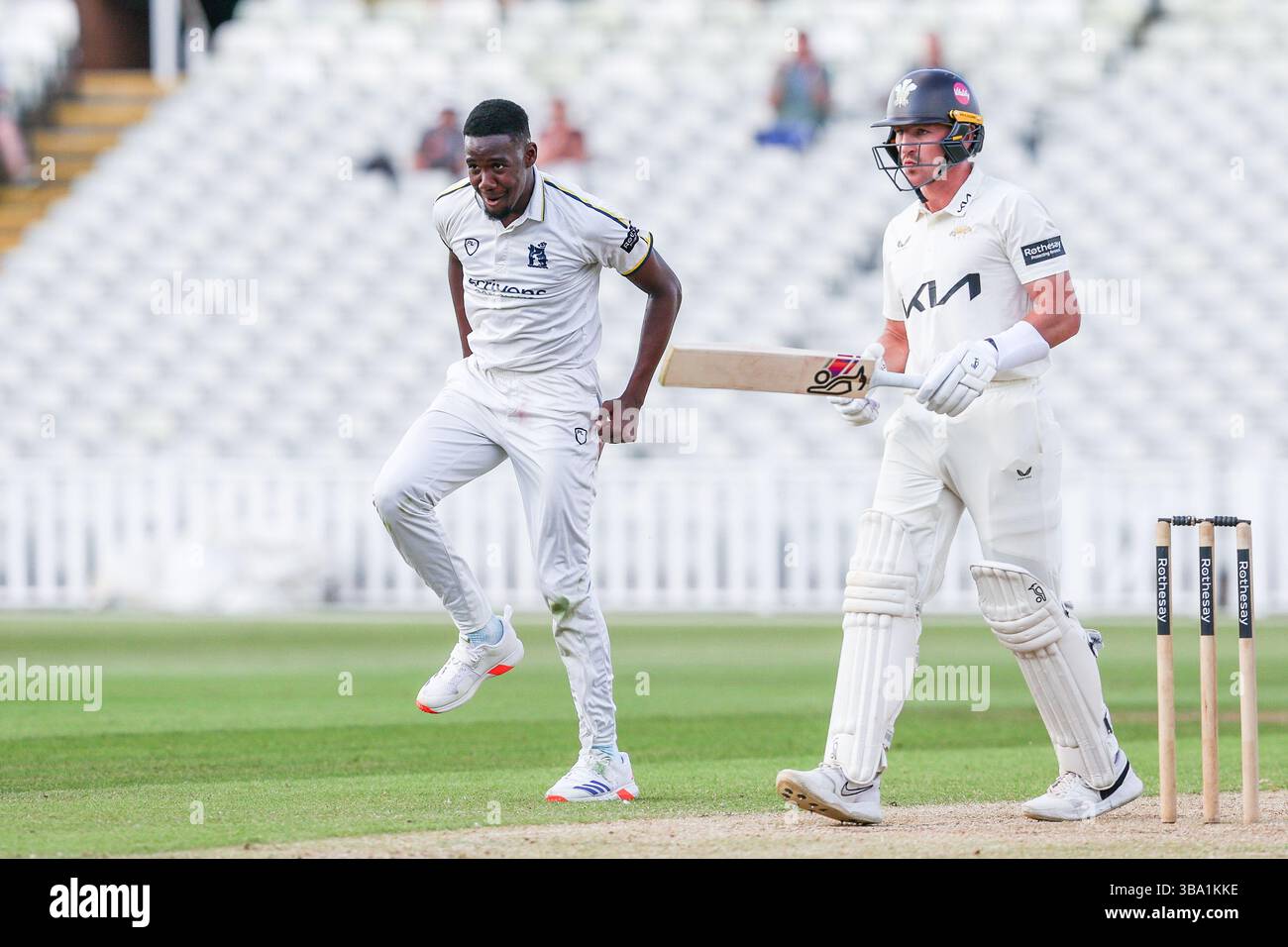 Birmingham, UK. 11th May, 2025. #99, Che Simmons of Warwickshire ...