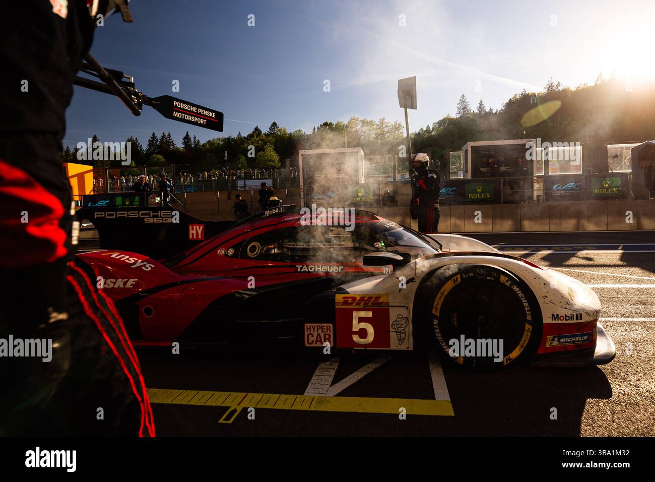 05 ANDLAUER Julien (fra), CHRISTENSEN Michael (dnk), MULLER Nico (swi), Porsche Penske ...