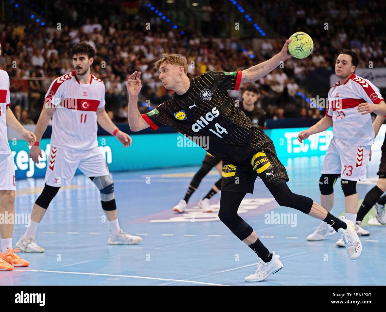 Stuttgart, Germany. 11th May, 2025. Handball: European Championship ...