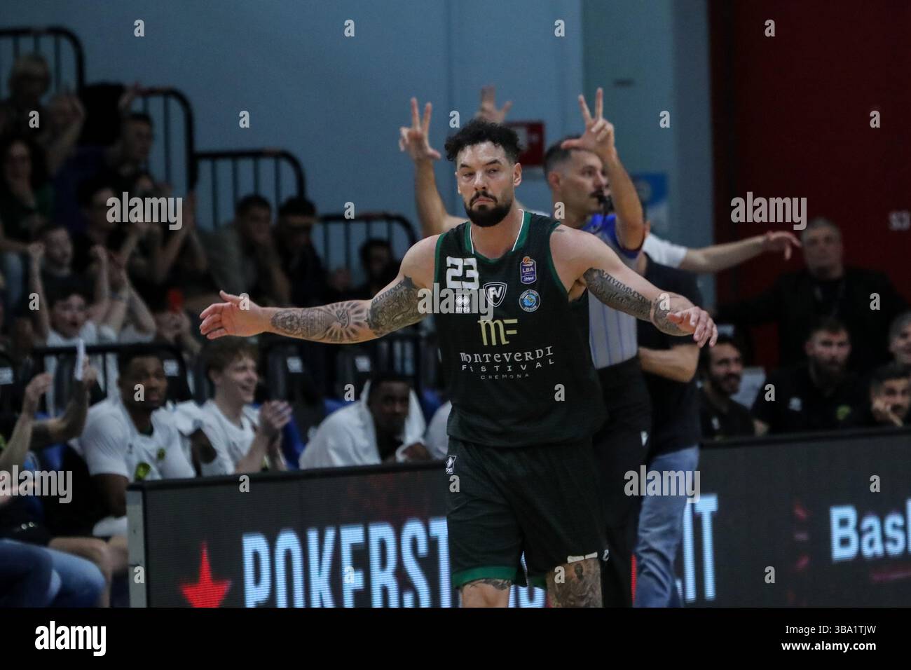 Cremona, Italy. 11th May, 2025. Christian Burns (Vanoli Cremona) during ...
