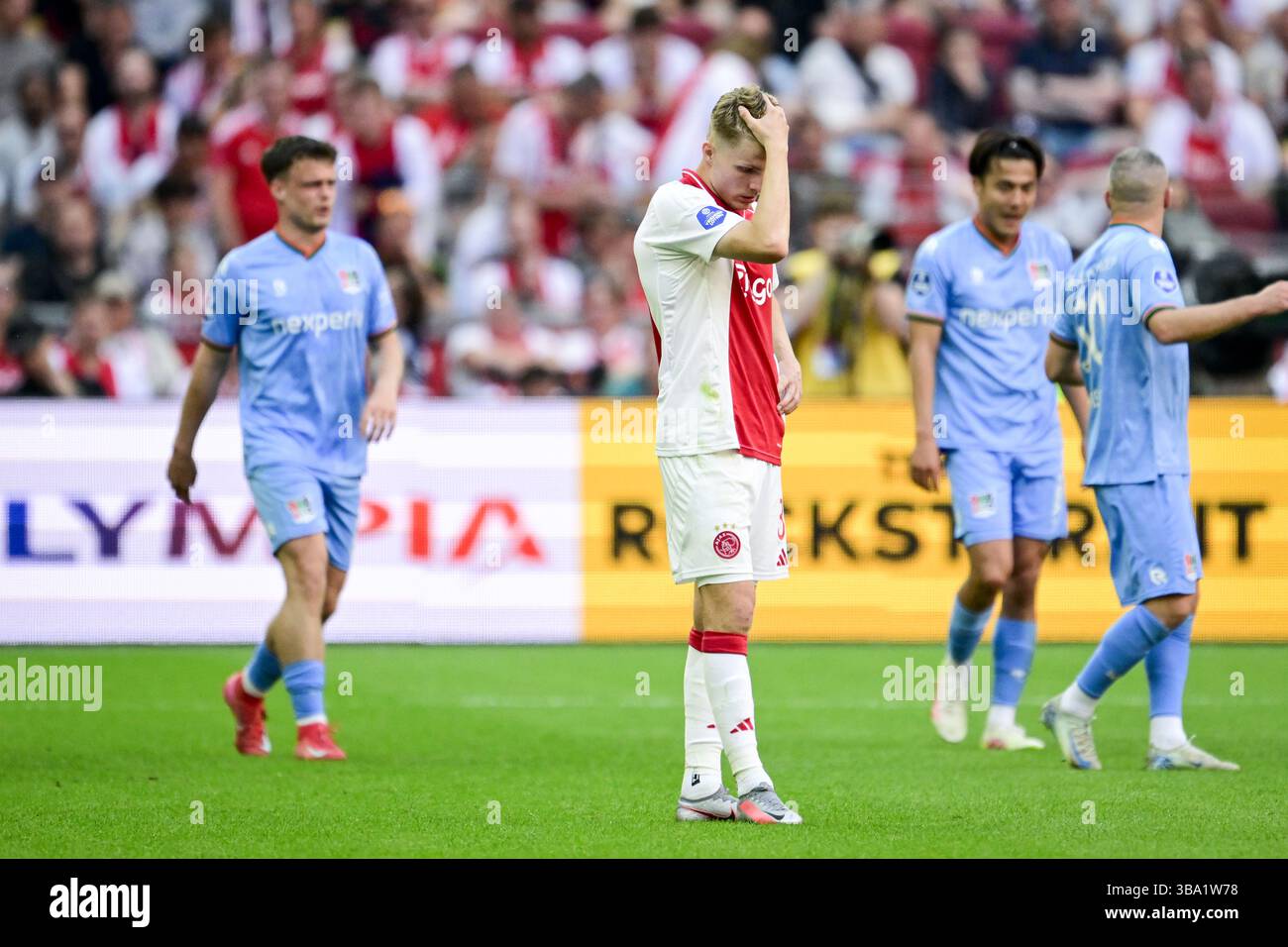 AMSTERDAM - Ajax player Anton Gaaei after NEC's first goal against ...