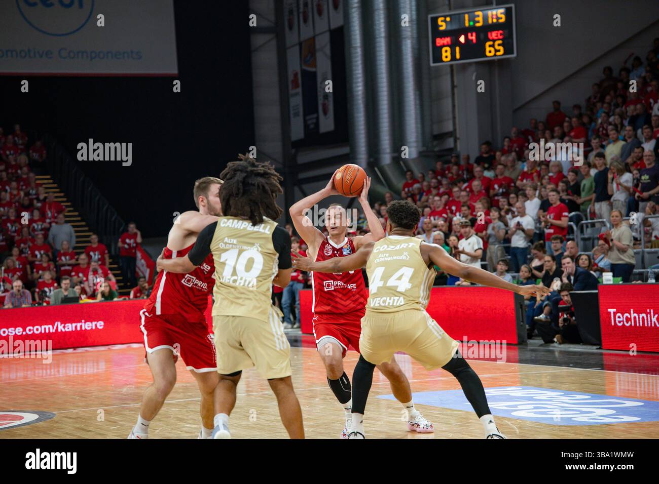 11 May 2025, Bavaria, Bamberg: Basketball, Bundesliga, Main Round ...