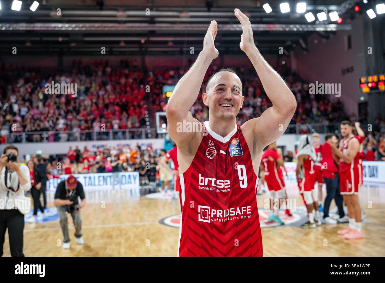 Bamberg, Germany. 11th May, 2025. Basketball, Bundesliga, Main Round ...