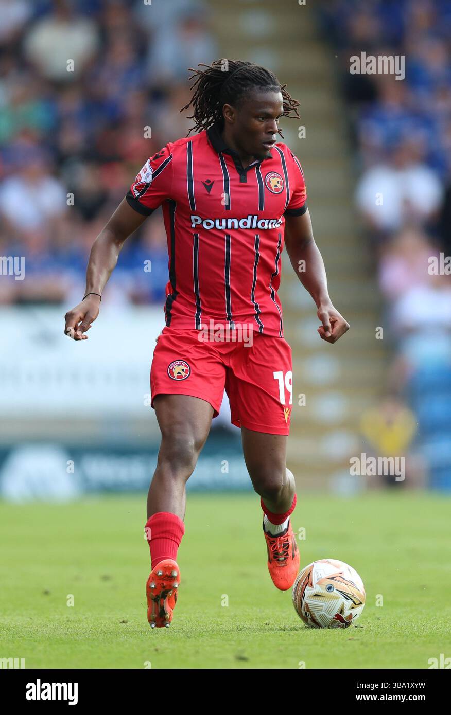 Walsall's Nathan Asiimwe during the Sky Bet League Two play-off semi ...