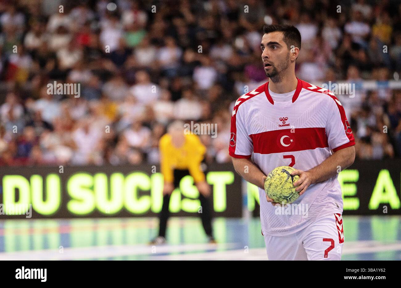 Stuttgart, Germany. 11th May, 2025. Handball: European Championship qualifier, Germany - Turkey ...