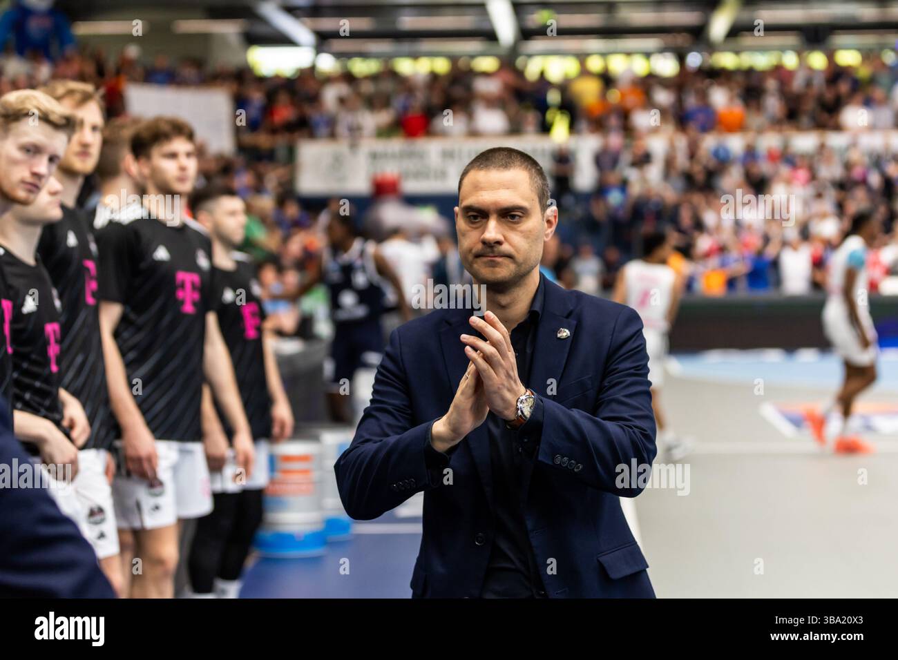 11.05.2025, Syntainics MBC - Telekom Baskets Bonn, Marko Stankovic (Head Coach), Telekom Baskets ...