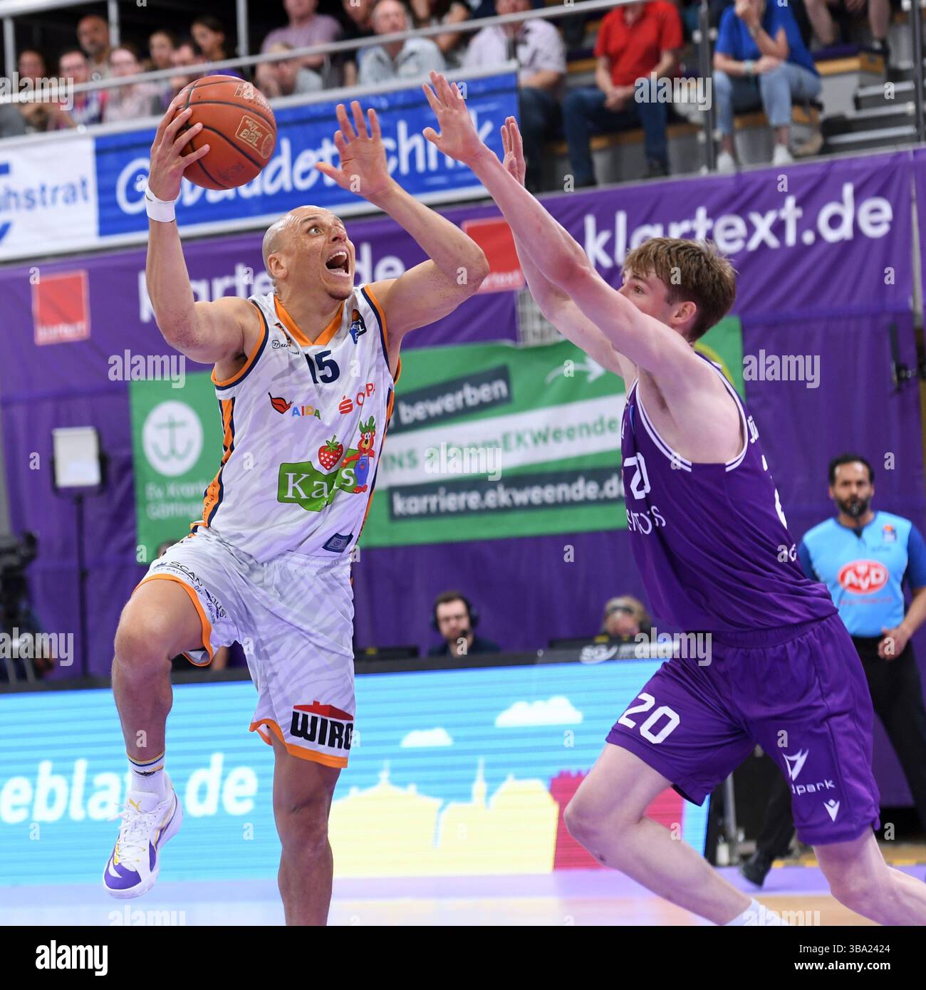 Goettingen, Deutschland. 11th May, 2025. Robin Amaize (Rostock ...