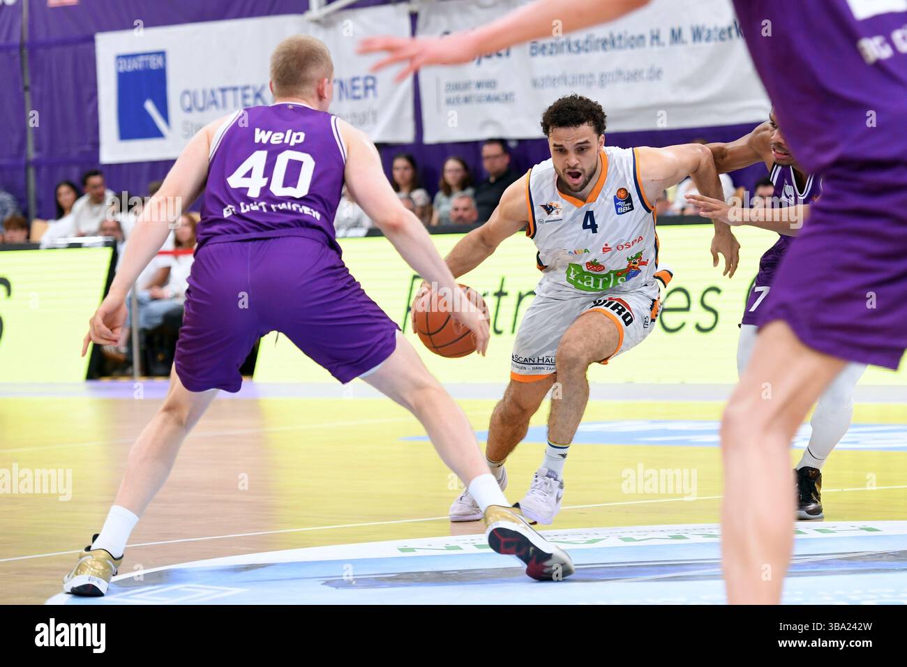 Goettingen, Deutschland. 11th May, 2025. Elias Baggette (Rostock ...