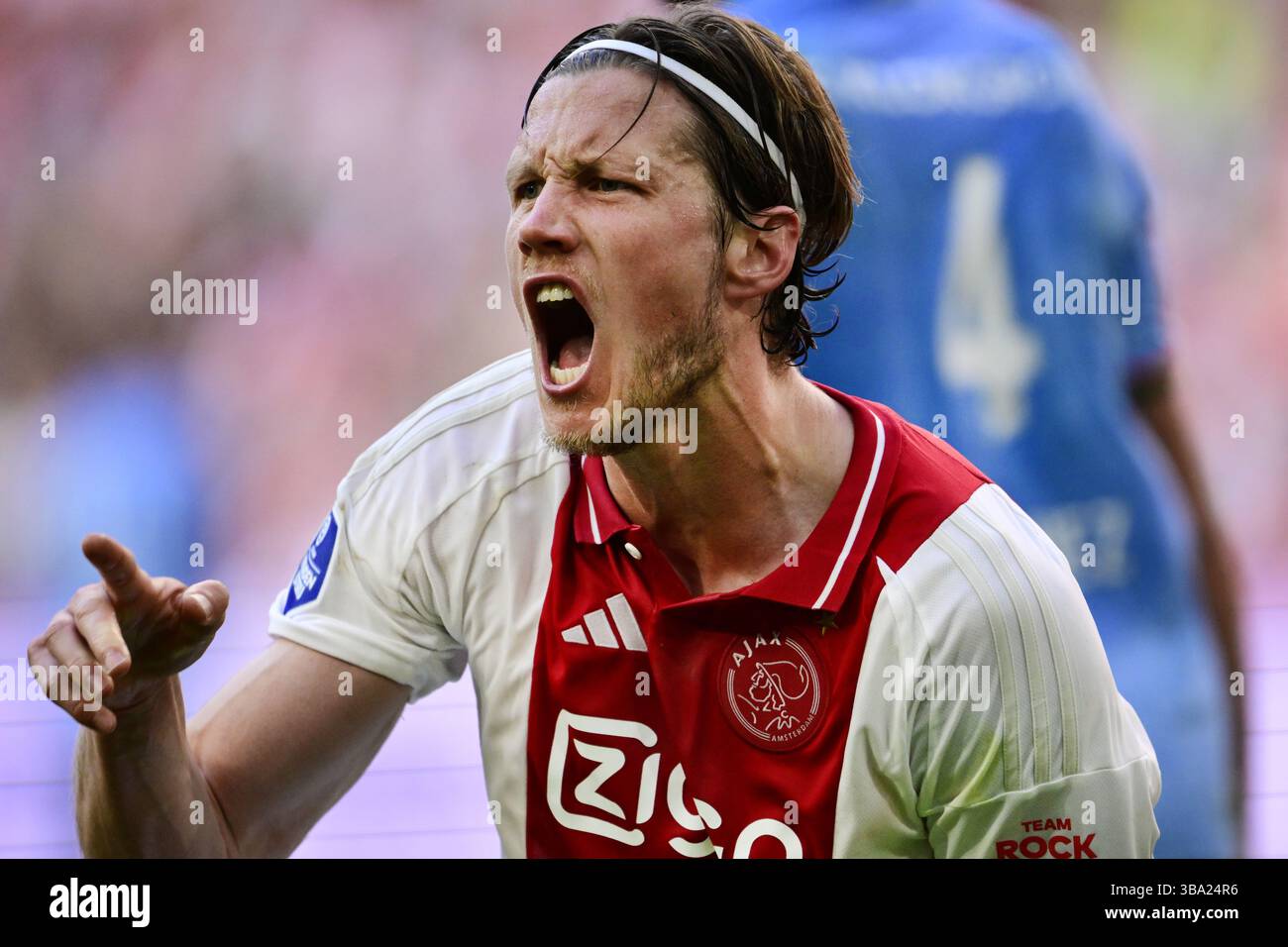 AMSTERDAM - Wout Weghorst of Ajax after the Dutch Eredivisie match between Ajax Amsterdam and ...
