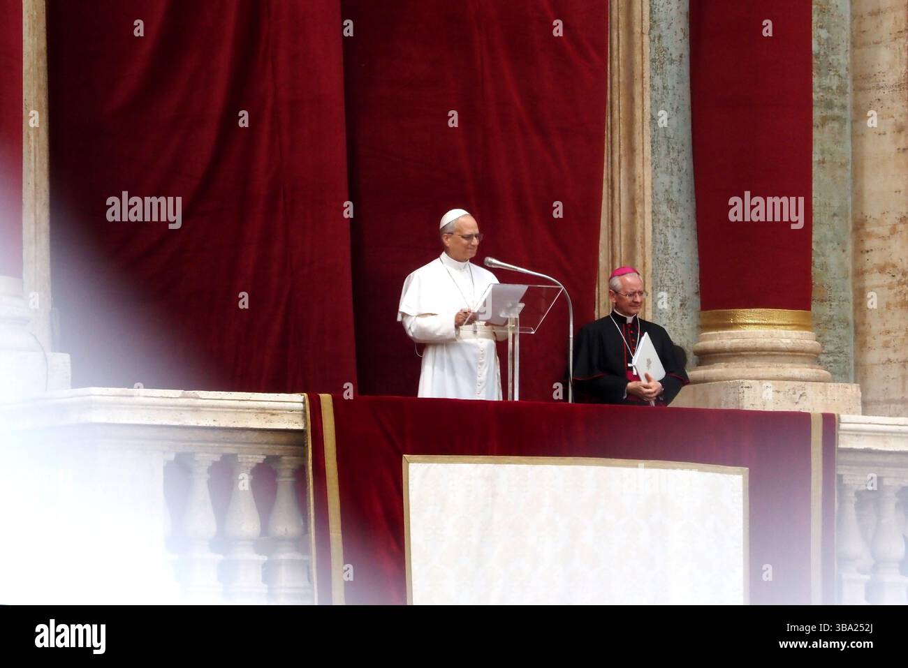 Caserta, Italy. 11th May, 2025. Robert Francis Prevost "Pope Leone XIV ...