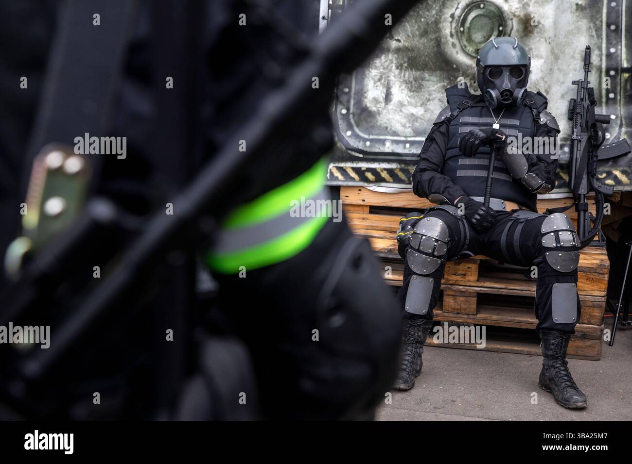 Moscow, Russia. 11th of May, 2025. Participants take part in the Big ...