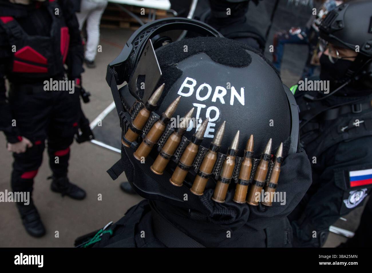 Moscow, Russia. 11th of May, 2025. Participants take part in the Big ...