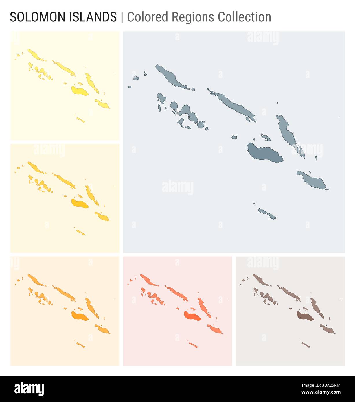 Map of fiji islands hi-res stock photography and images - Alamy