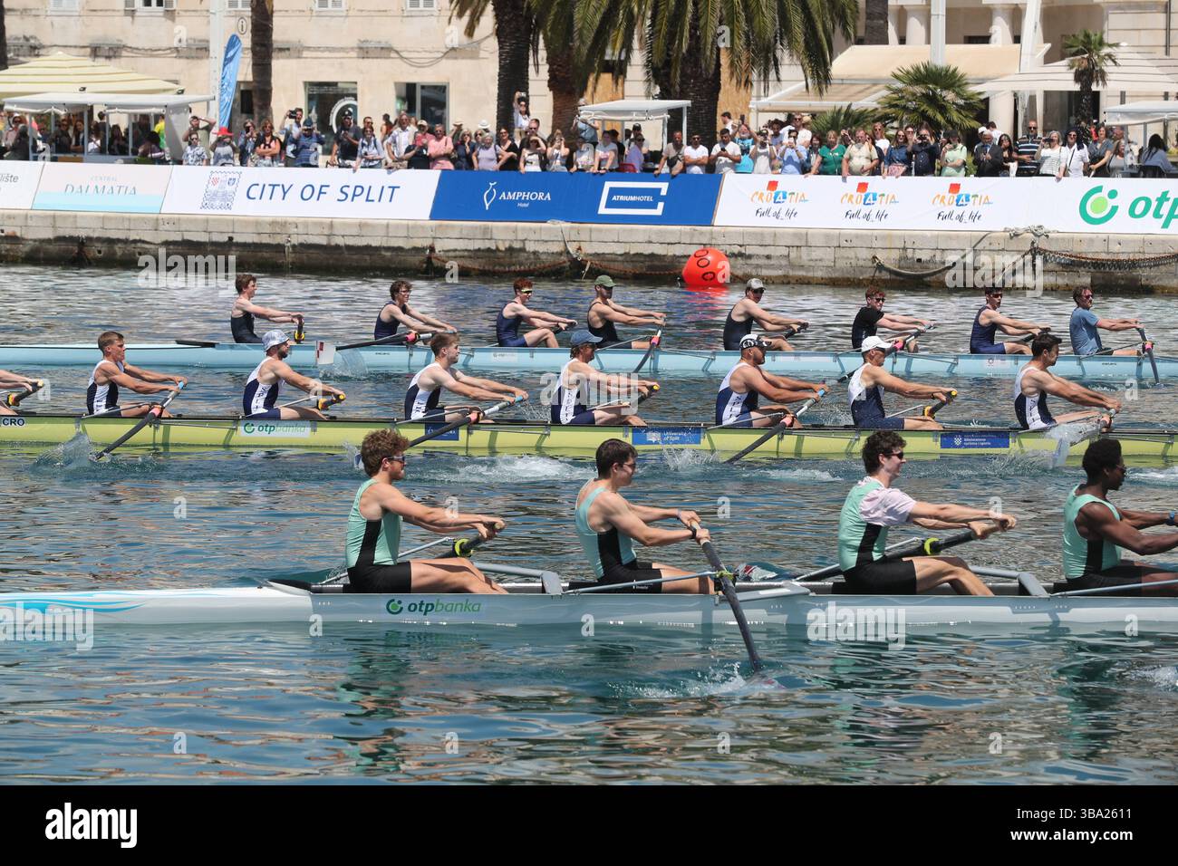 Split, Croatia. 11th May, 2025. Oxford University team, Cambridge ...