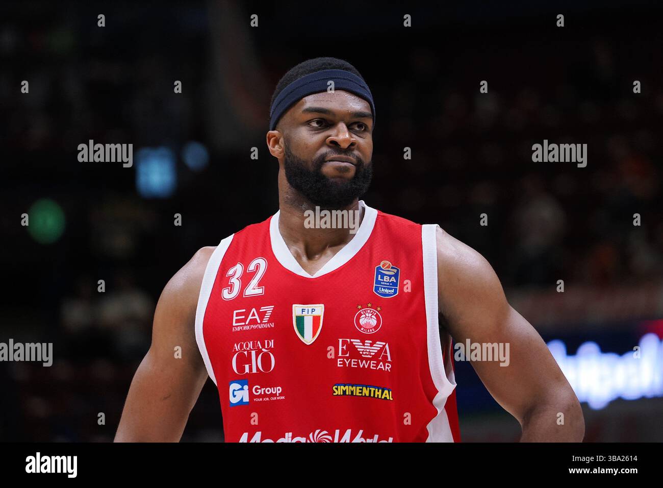 Josh Nebo (EA7 Emporio Armani Olimpia Milano) during EA7 Emporio Armani ...