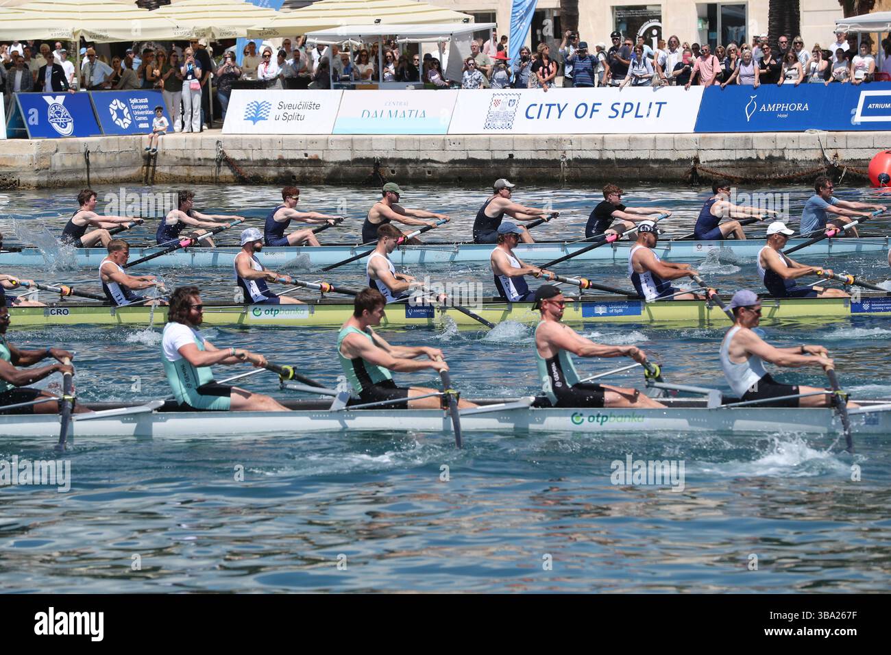 Split, Croatia. 11th May, 2025. Oxford University team, Cambridge ...