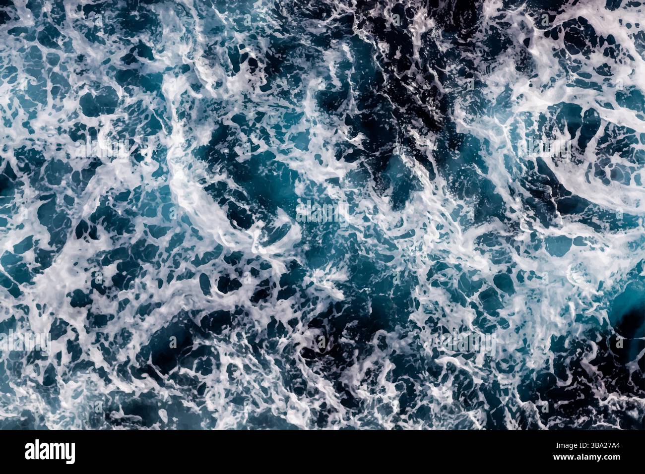 Top view white foamy Stock Vector Images - Alamy