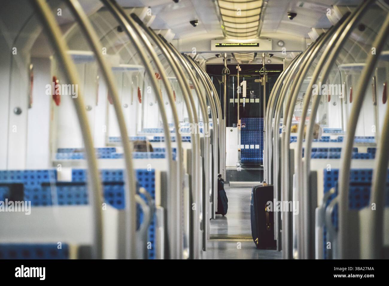 Interior deserted local train carriage hi-res stock photography and ...