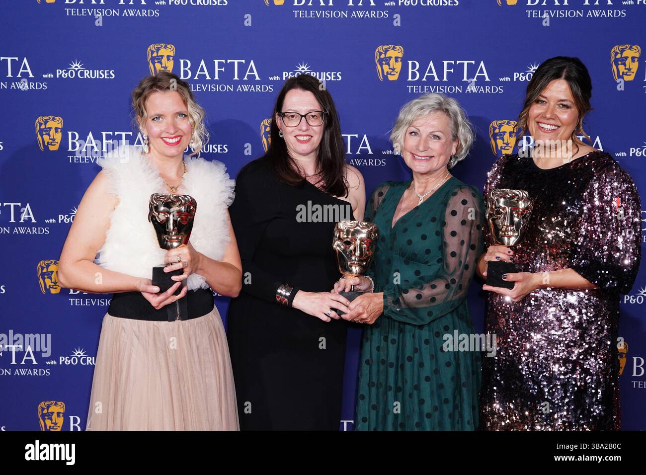 (Left to right) Elle While, Natalie Bolton, Vanessa Amberleigh and Anna ...