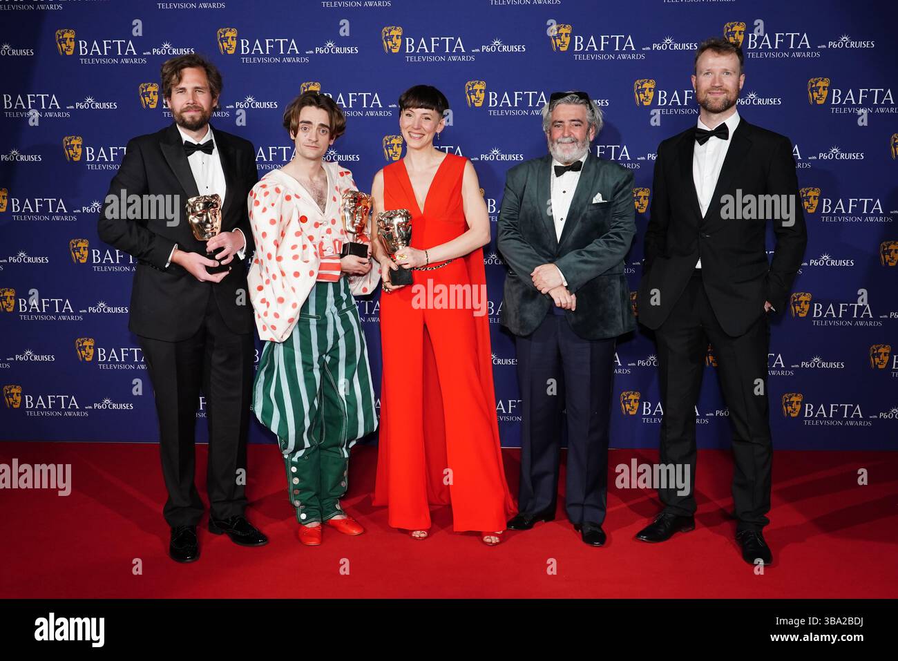 (Left to right) Alex Bruce, Luke Rollason, Ruth Pickett, Anthony Caveny ...