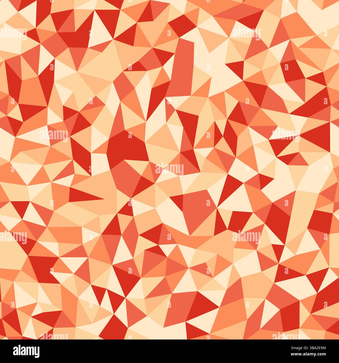 Minimal geometric background. Small triangles size. Repeatable pattern. Warm sunset color ...