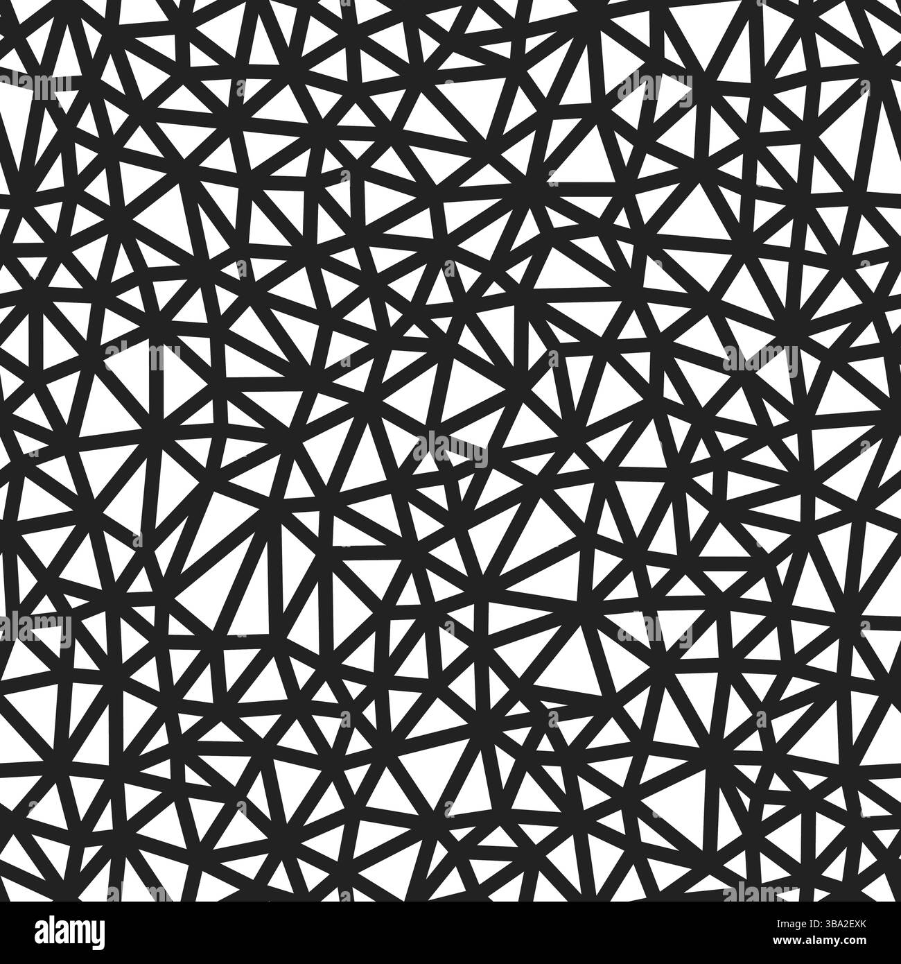 Mosaic background. Small triangles size. Heavy lines weight. Repeatable pattern. Seamless ...