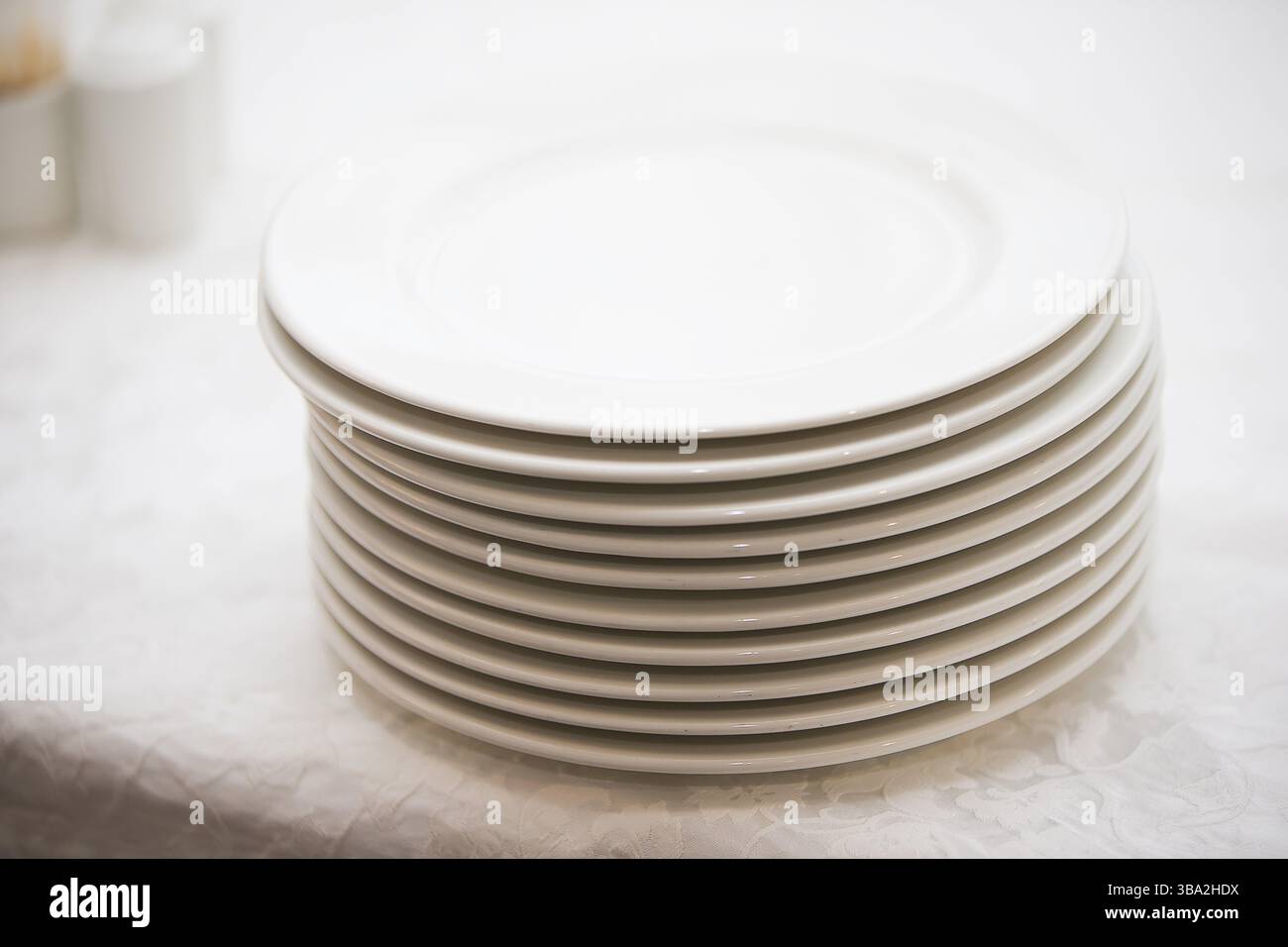 Piled food on plates at buffet hi-res stock photography and images - Alamy