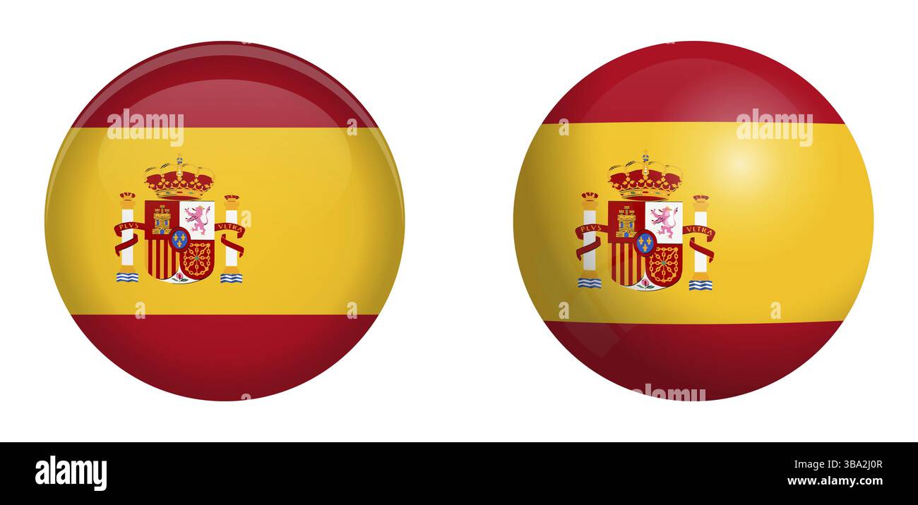Spain flag under 3d hi-res stock photography and images - Alamy
