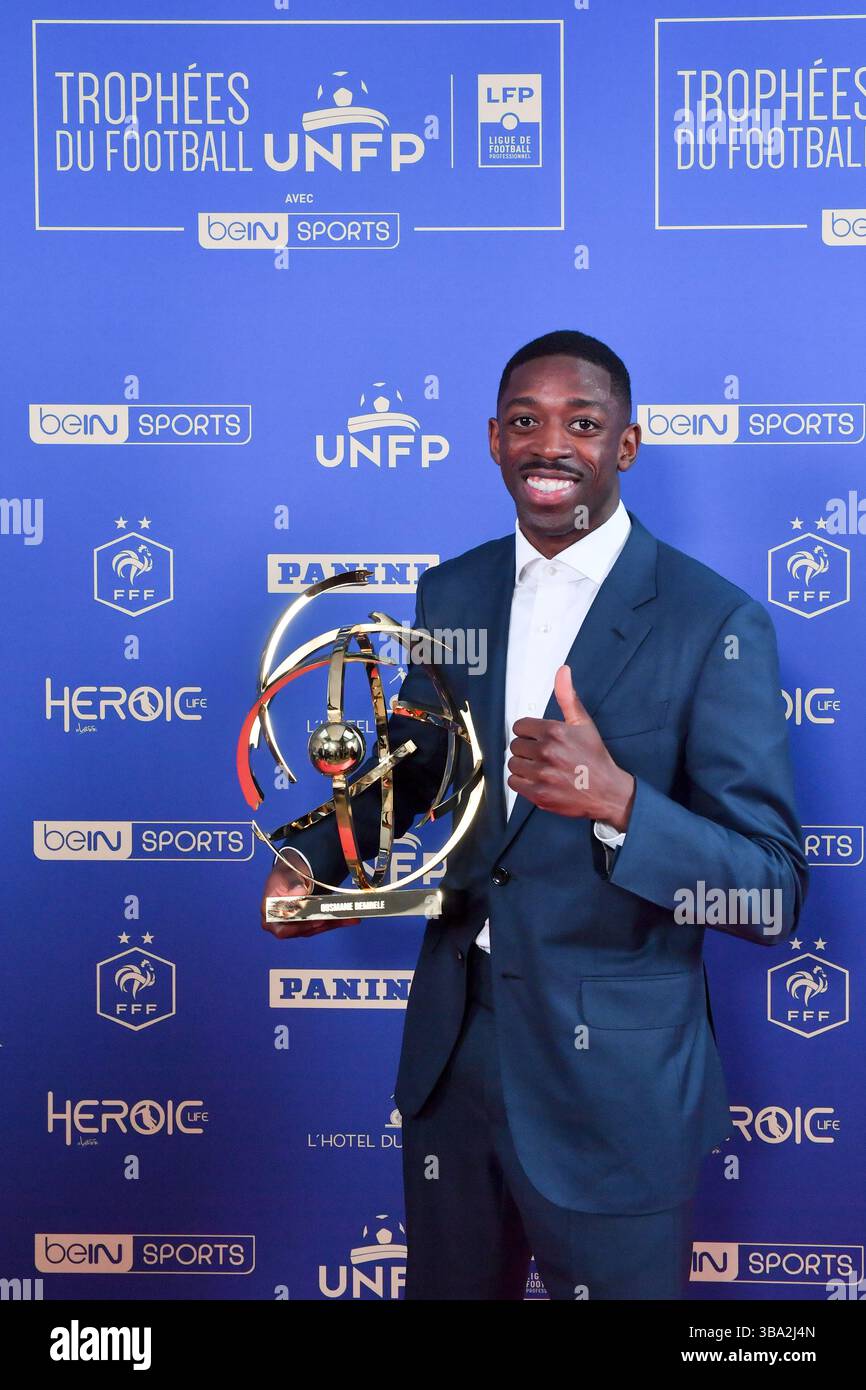 Paris, France. 11th May, 2025. 10 Ousmane DEMBELE (psg) during the UNFP ...