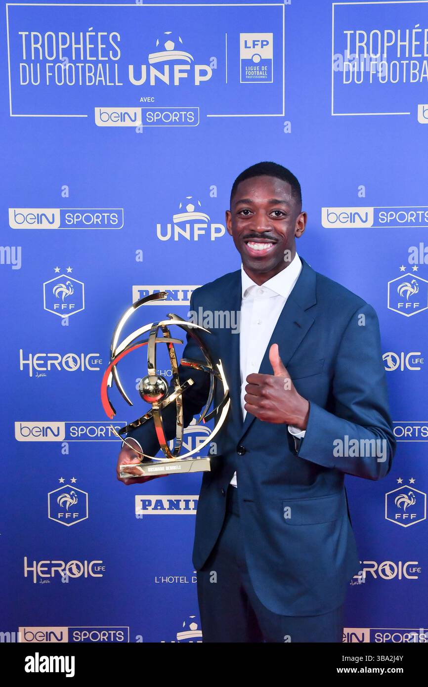 Paris, France. 11th May, 2025. 10 Ousmane DEMBELE (psg) during the UNFP ...