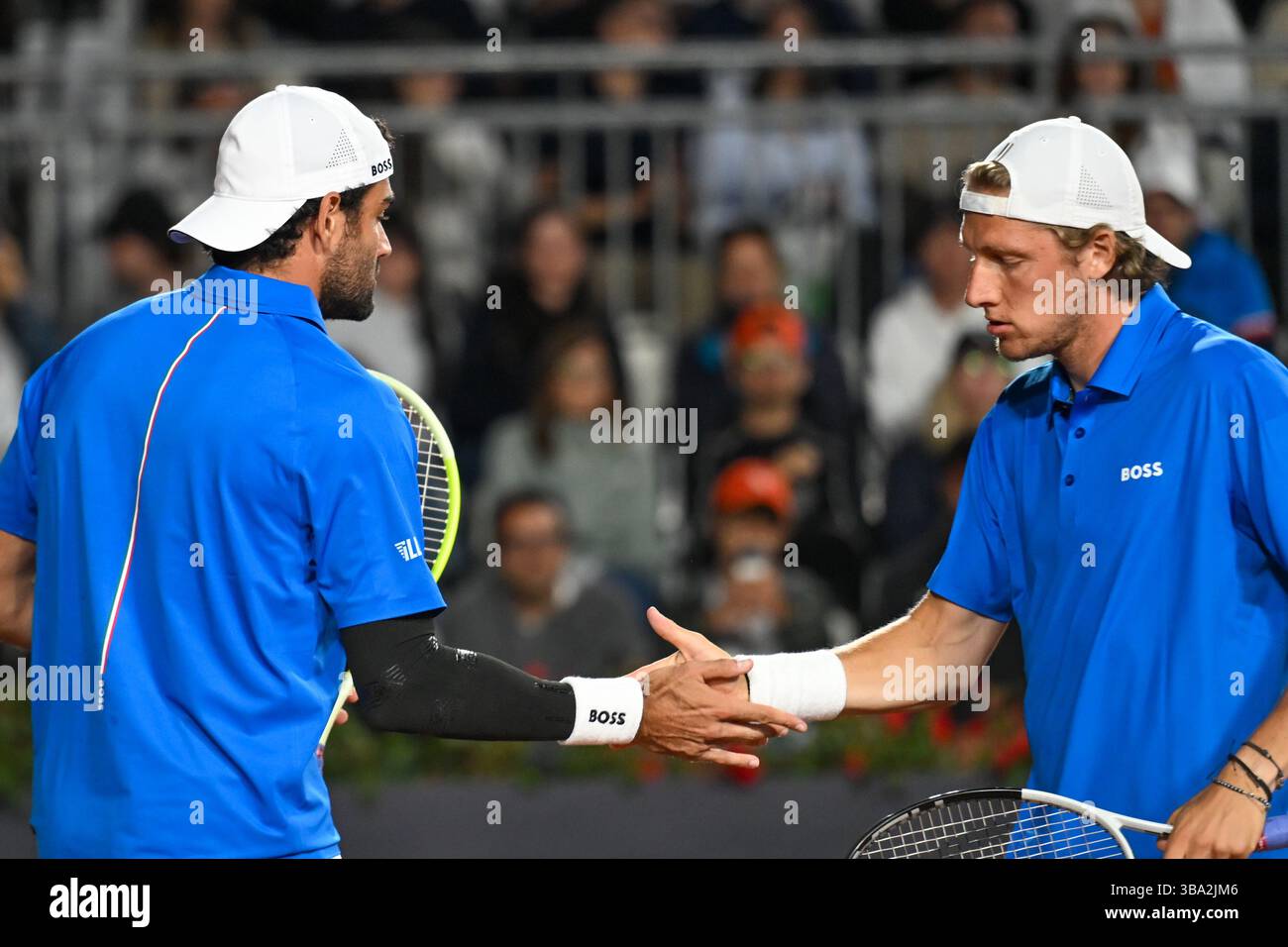 Rome, Italy. 11th May, 2025. Jacopo Berrettini and Matteo Berrettini ...