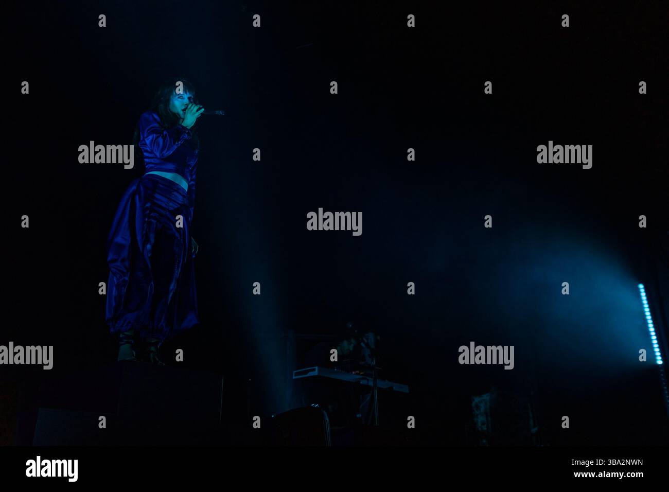 Madison, USA. 10th May, 2025. Mica Tenenbaum of Magdalena Bay at The ...