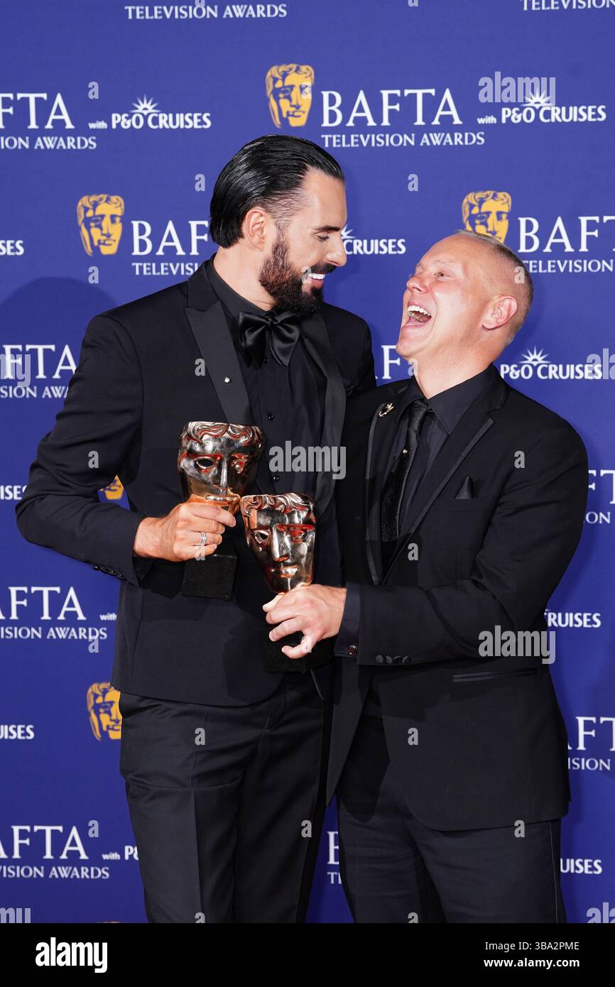 Rylan Clark (left) and Robert Rinder with the factual entertainment ...