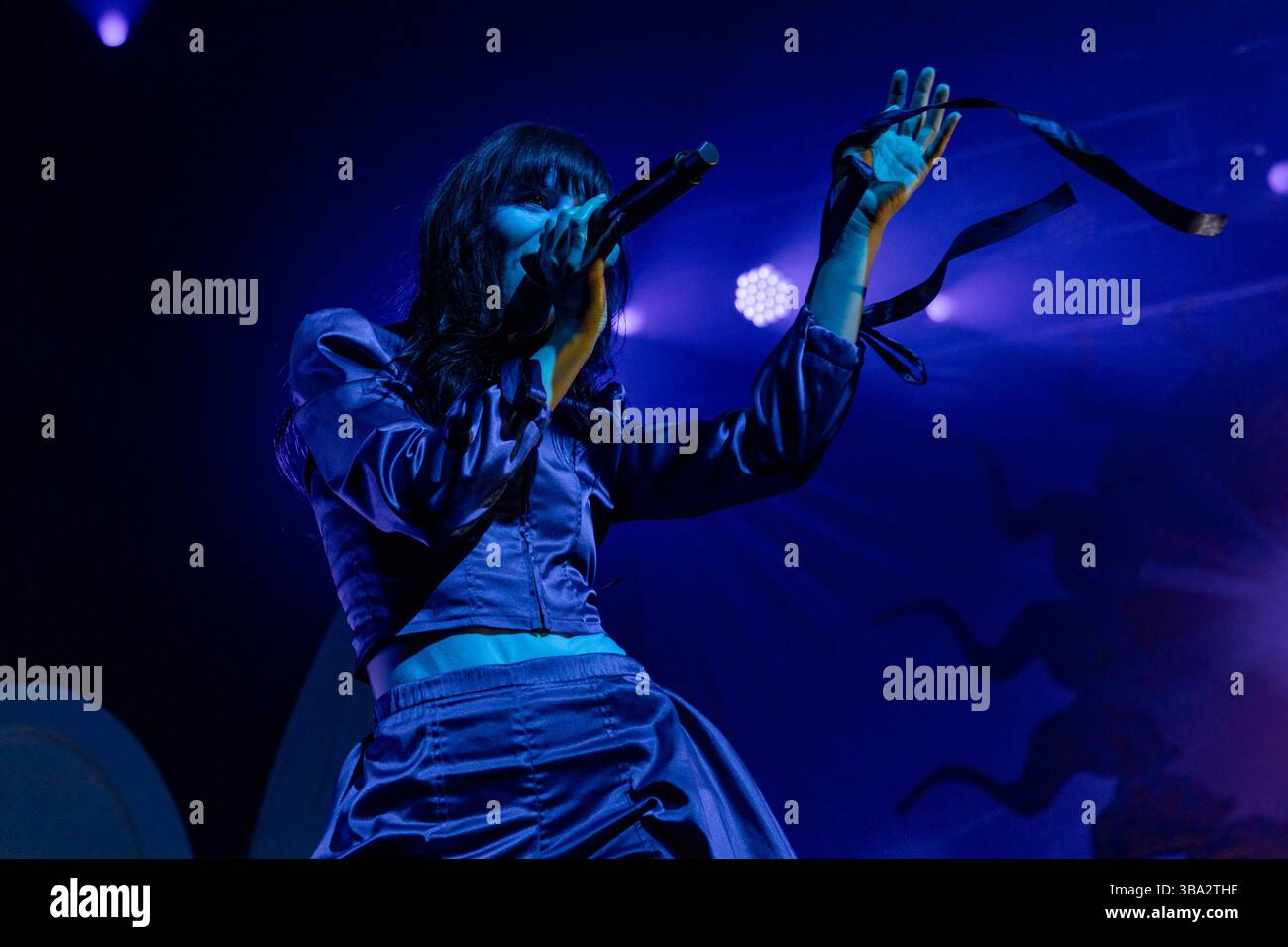 Madison, USA. 10th May, 2025. Mica Tenenbaum of Magdalena Bay at The ...