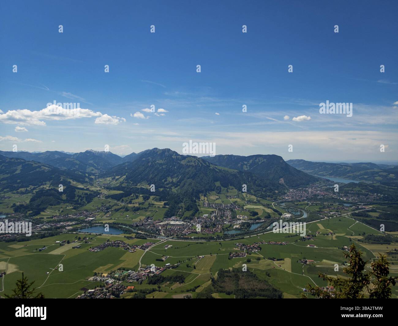 The Grunten Guardian of the Allgau Alpsee Stock Photo - Alamy