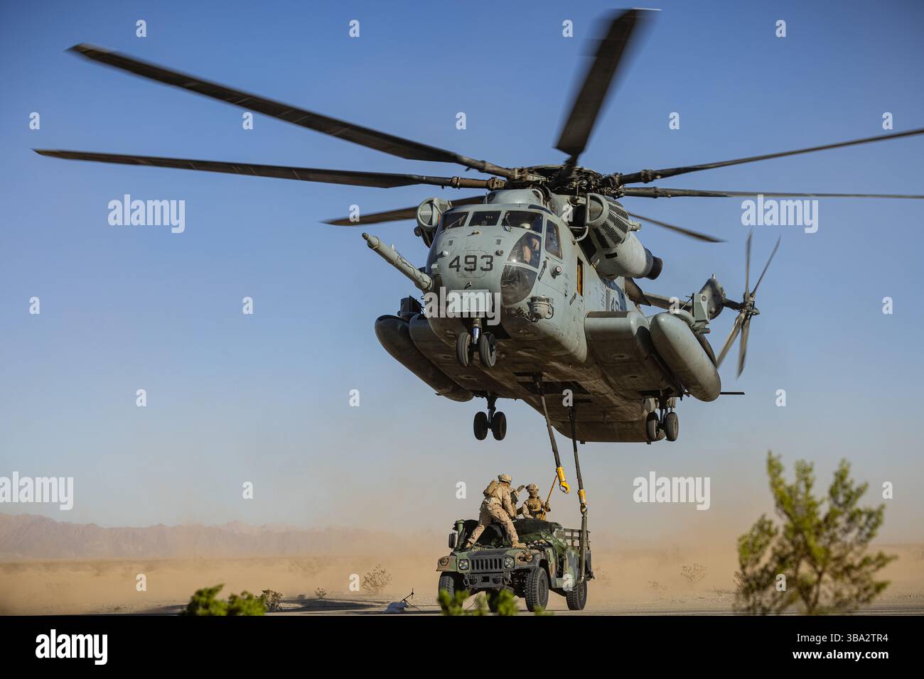 U.S. Marines assigned to Marine Aviation Weapons and Tactics Squadron ...