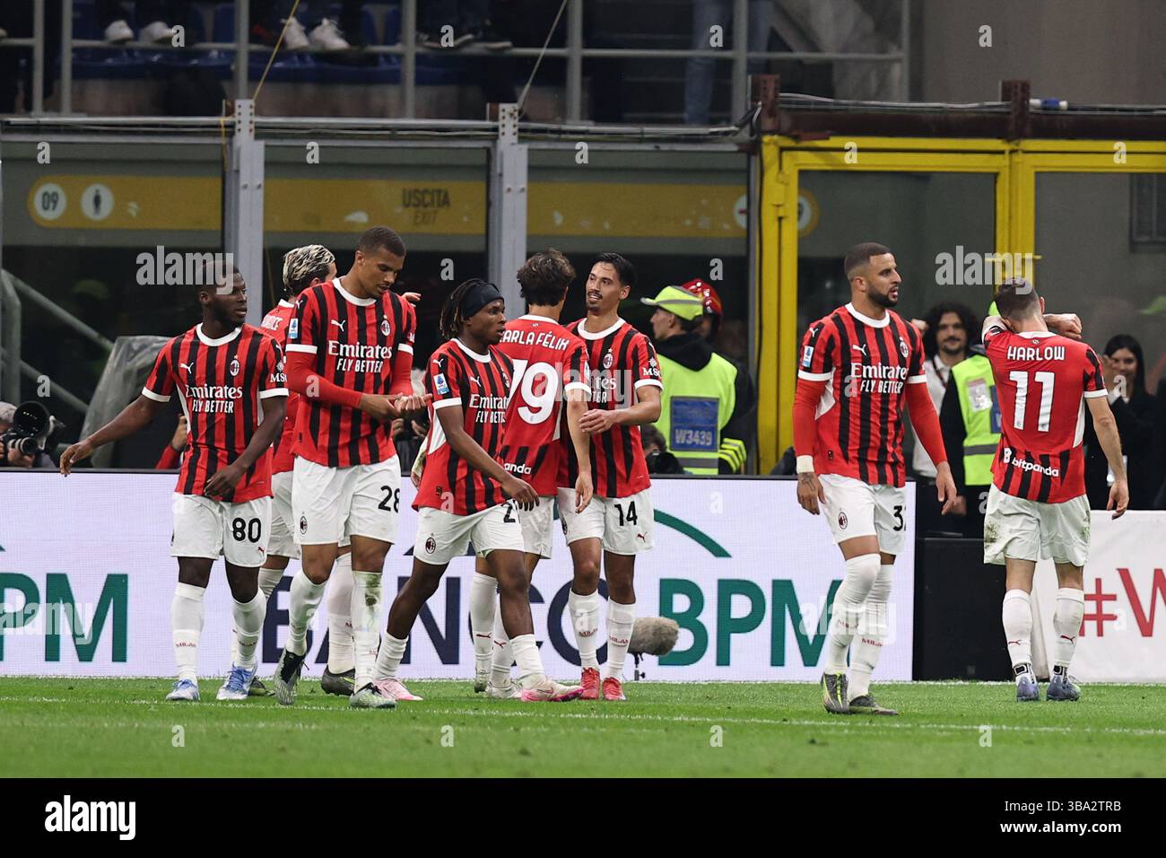Christian Pulisic (Milan) ;celebrates after scoring his teamÕs first ...