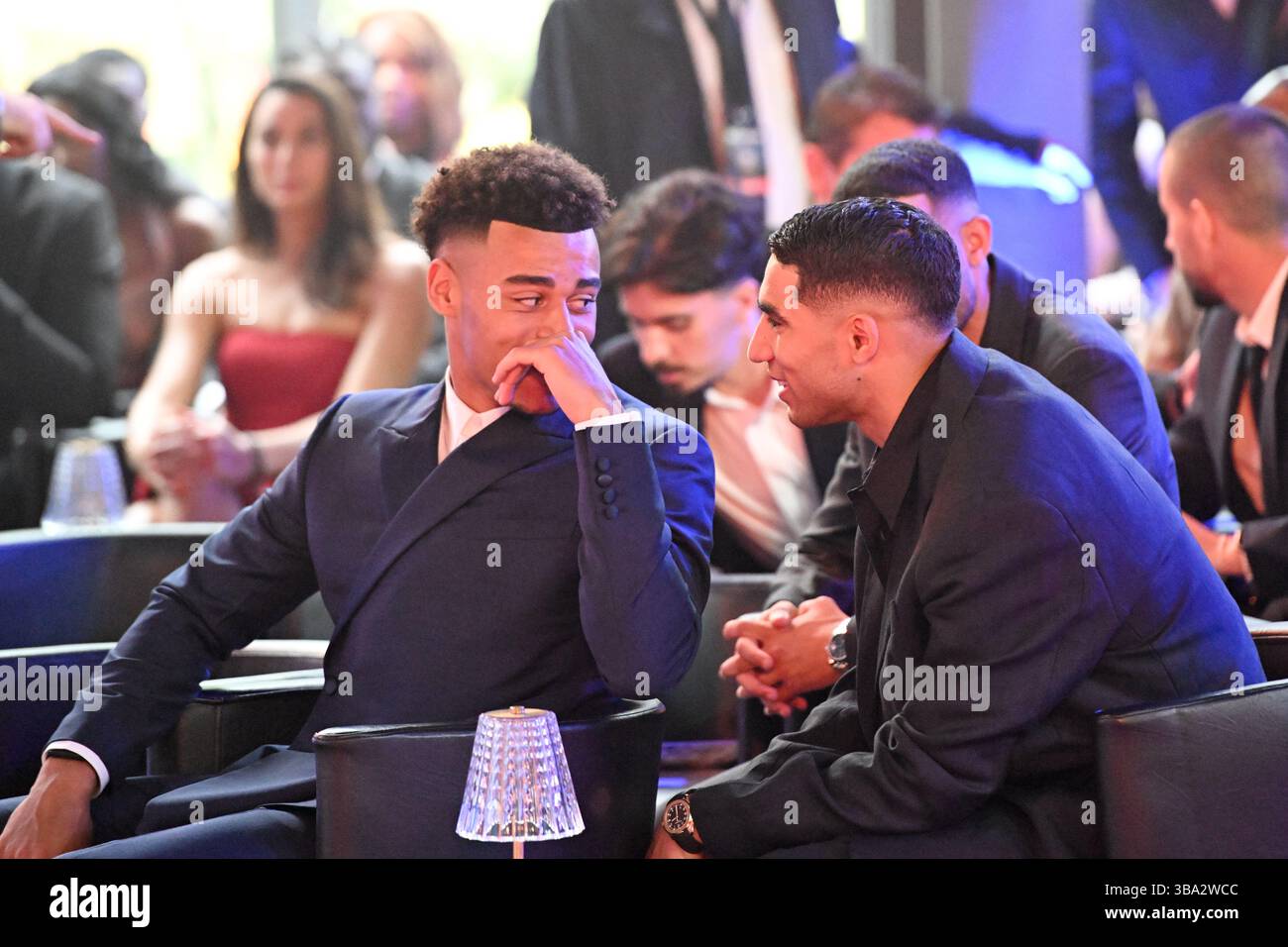 14 Desire DOUE (psg) - 02 Achraf HAKIMI (psg) during the UNFP Trophy ...