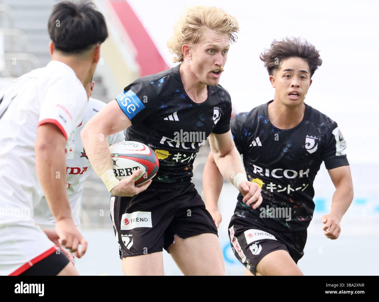 May 11, 2025, Tokyo, Japan - Ricoh BlackRams Tokyo full back Isaac ...