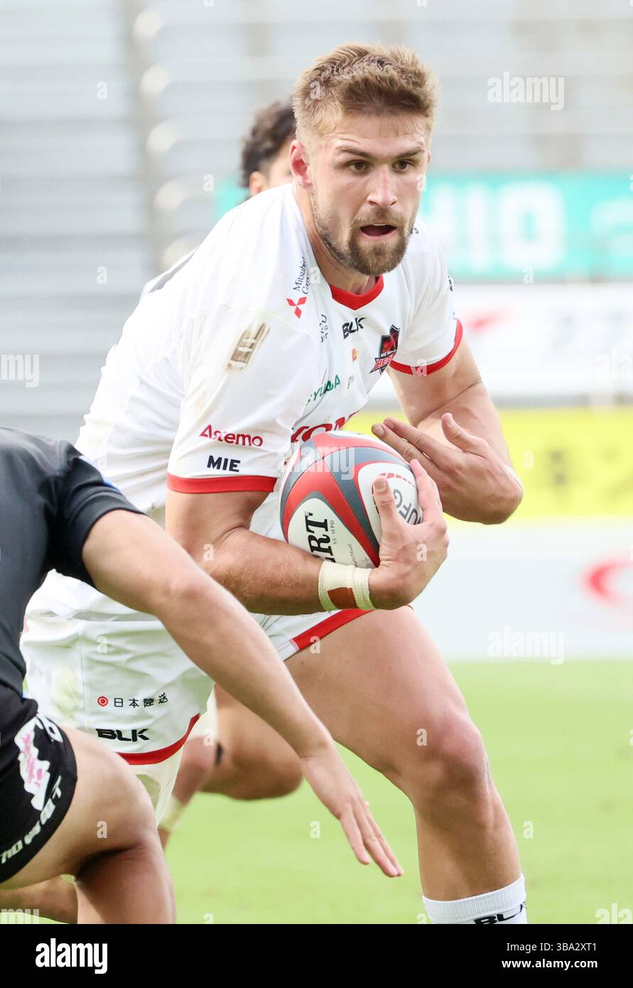 Tokyo, Japan. 11th May, 2025. Mie Honda Heat center Dawid Kellerman ...