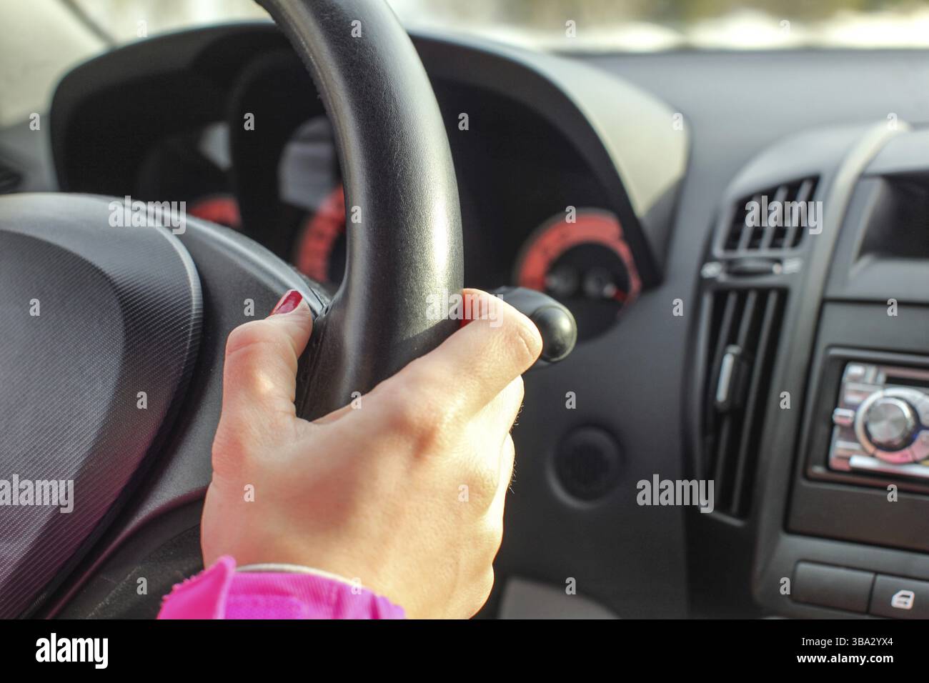 Interior car being detailed hi-res stock photography and images - Alamy