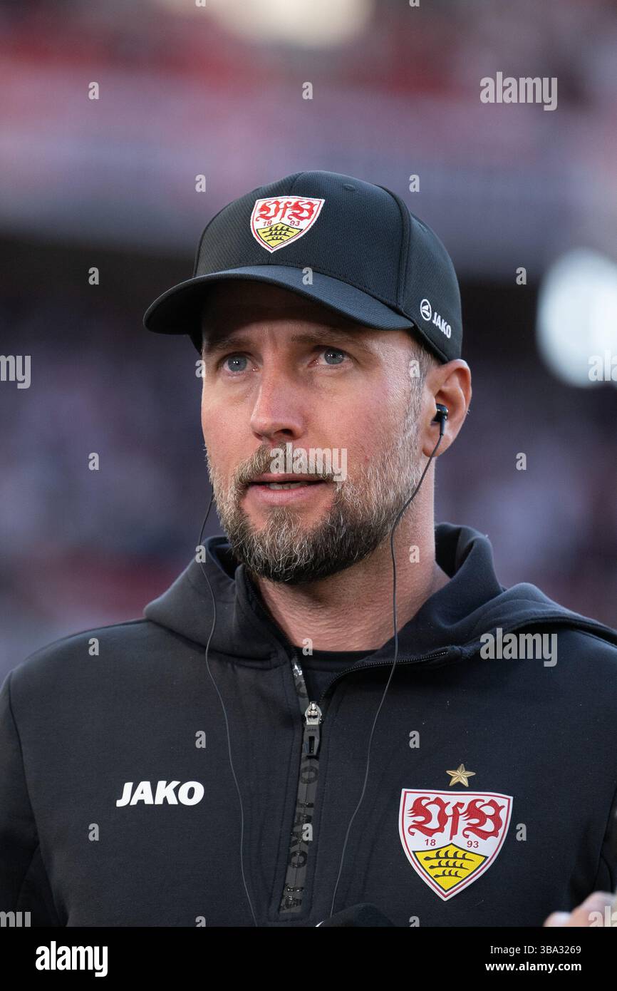 Stuttgart, Deutschland. 11th May, 2025. Sebastian Hoeness (VfB ...