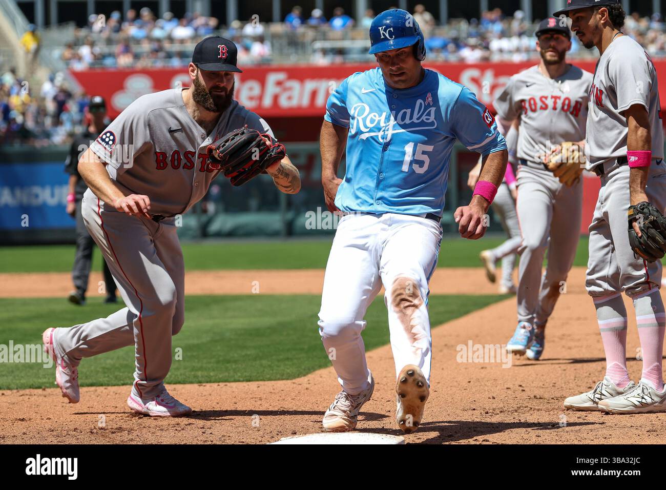 May 11, 2025: Boston Red Sox starting pitcher Lucas Giolito (54) tags ...