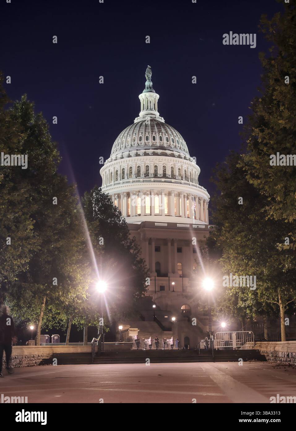 The United States Capitol, the meeting place of the United States ...